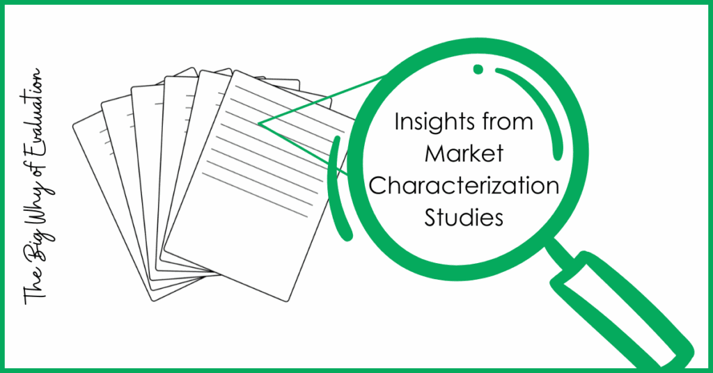 Insights from Market Characterization Studies - Michaels Energy