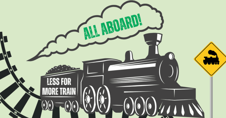 All Aboard the Less for More Train - Michaels Energy